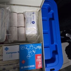 Vintage | Other | Vintage Alberta 3 Industrial First Aid Kit Metal Case ...